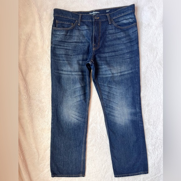 Goodfellow & Co | Jeans | Goodfellow Straight Retro Blue Jeans Men Size ...